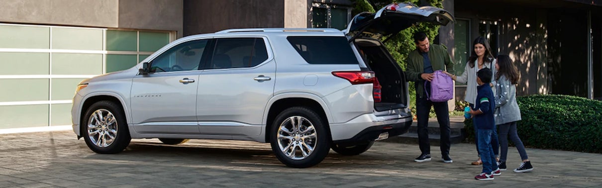 Research New Chevy Traverse 3 Row Suv Specs